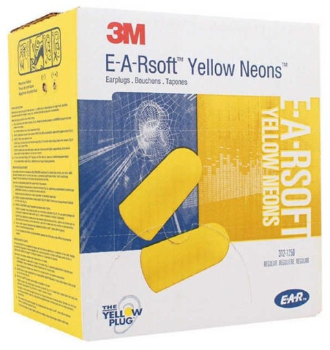 Zatyczki przeciwhałasowe stopery Earsoft opak. 250 par ES-01-001 3M - sklep narzedziowy24.eu